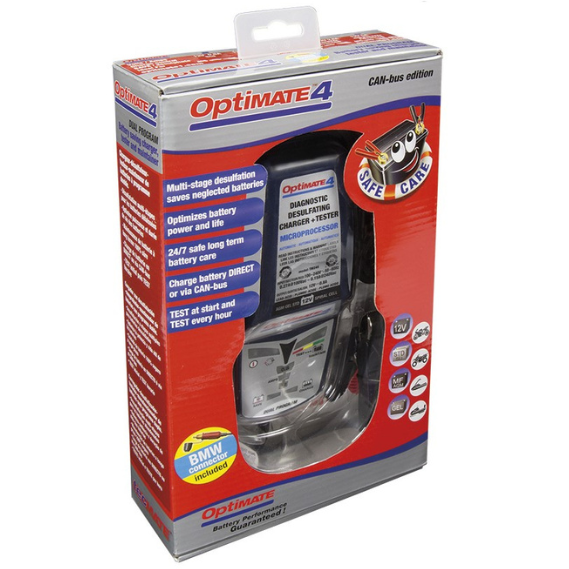 Optimate 4 Can-bus Edition 1A – Motor service Edgar Stijner