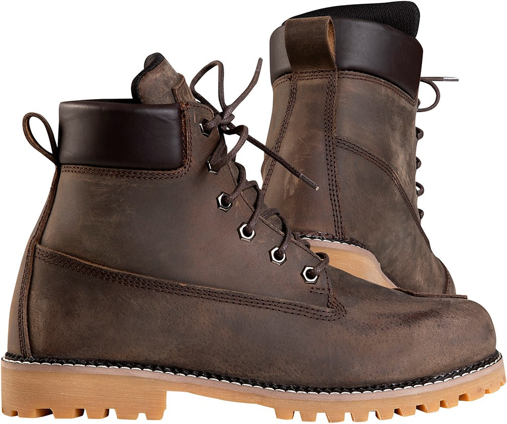 CLAW Boston urban boots brown – Motor service Edgar Stijner